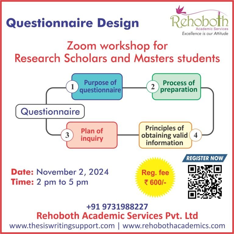 Questionnaire Design Workshop